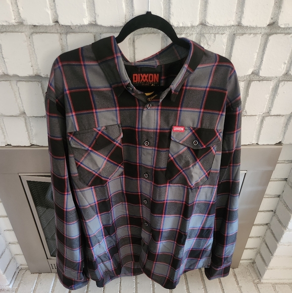 DIXXON | Shirts | Dixxon Gonna Live Forever Flannel | Poshmark